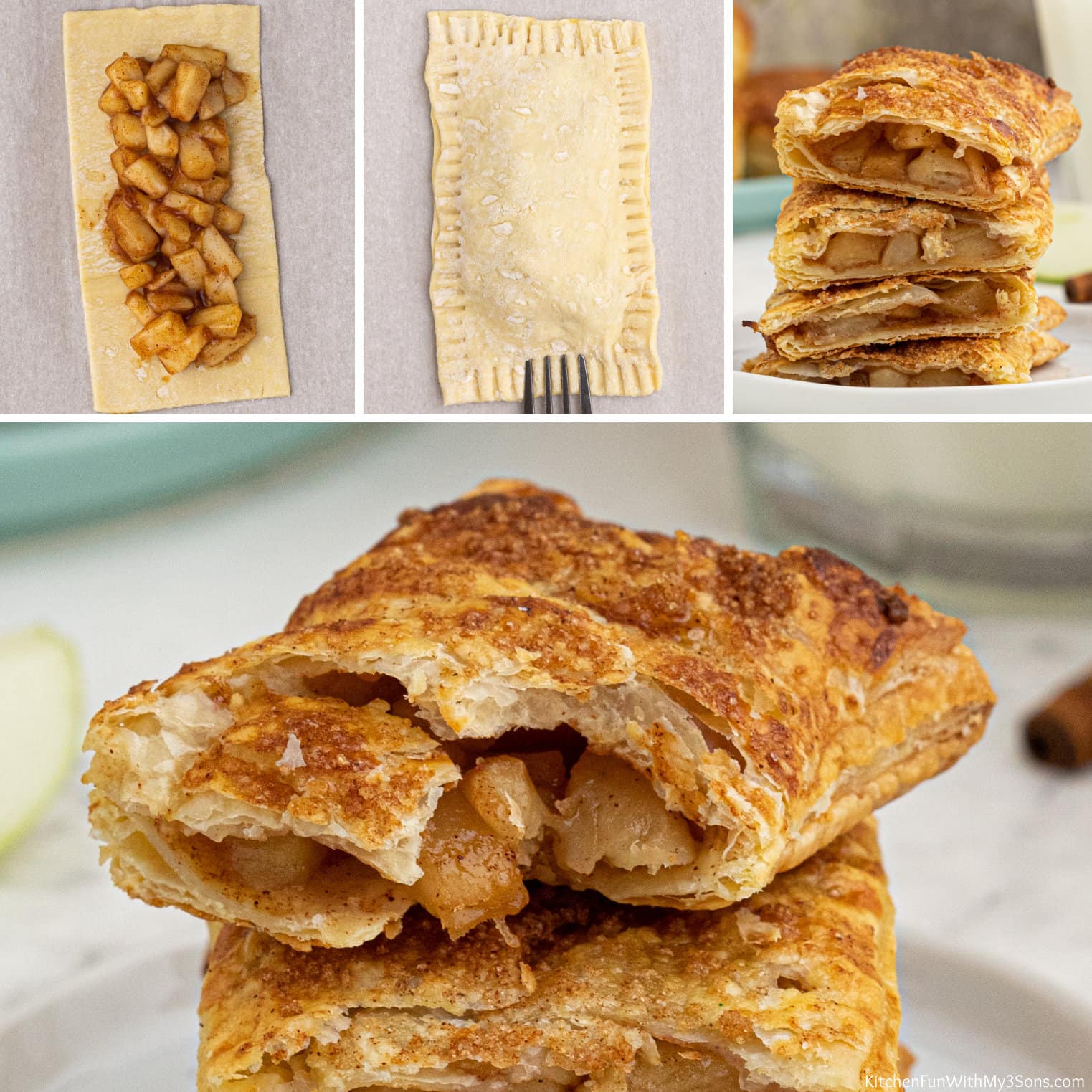 Homemade Apple Fritters Recipe - Kitchen Fun With My 3 Sons