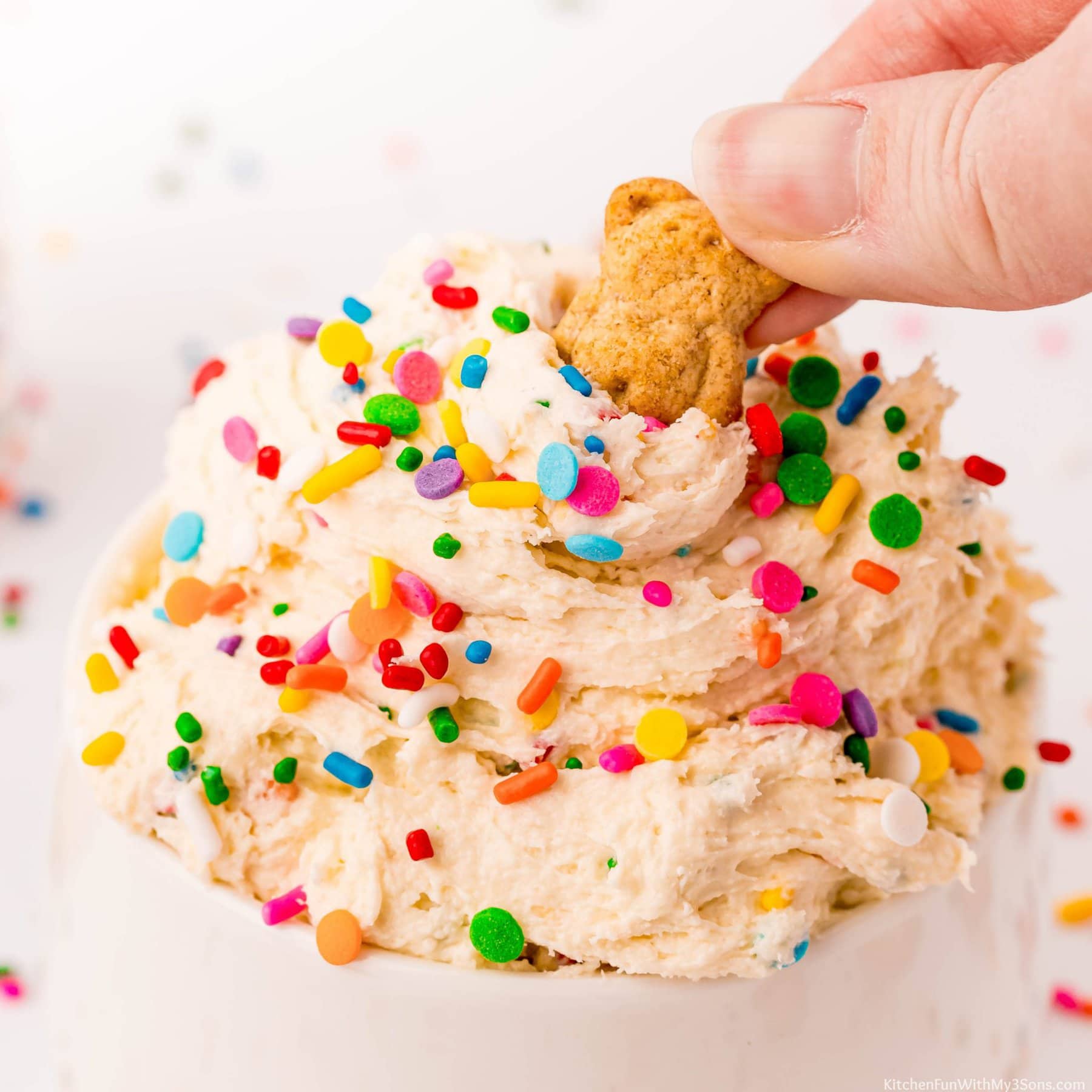 Dunkaroo Dip (4-ingredients) - Kitchen Fun With My 3 Sons