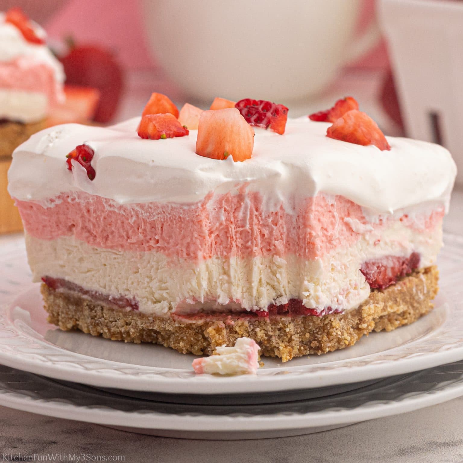 Strawberry Delight Recipe - Kitchen Fun With My 3 Sons