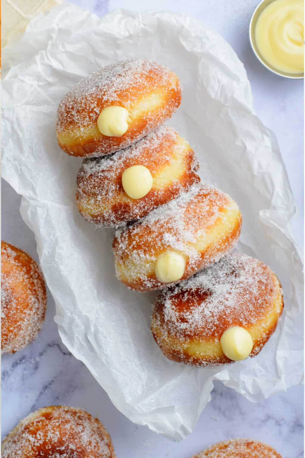 Vanilla Cream Filled Donuts | Kitchen Fun With My 3 Sons