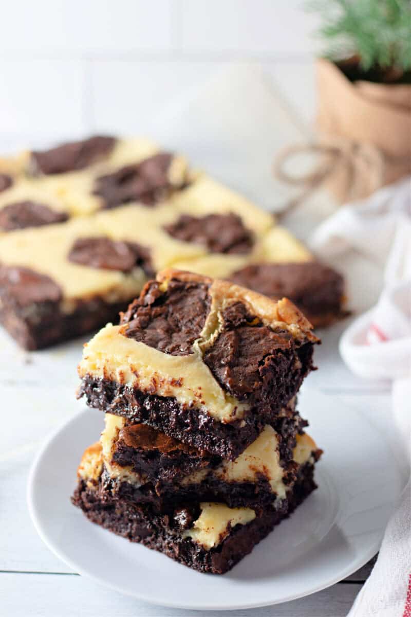 Cheesecake Brownies | Kitchen Fun With My 3 Sons