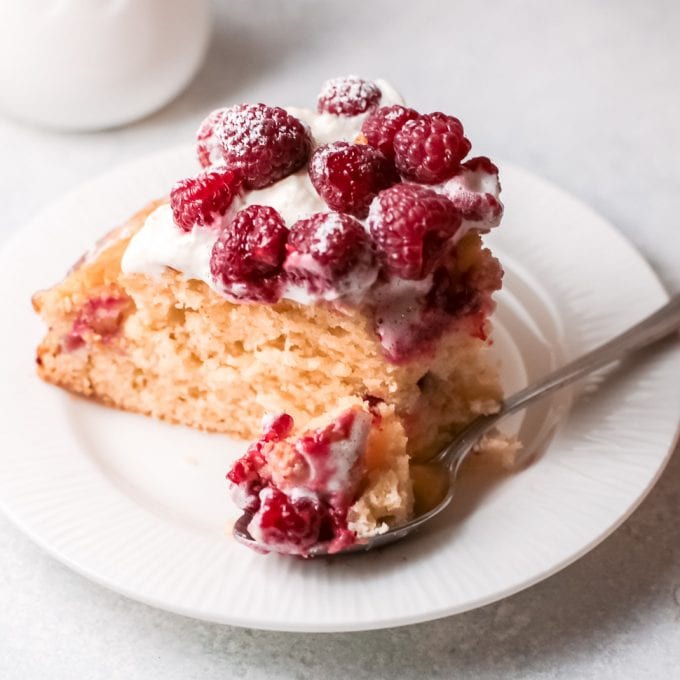 RASPBERRY OLIVE OIL CAKE - Kitchen Fun With My 3 Sons