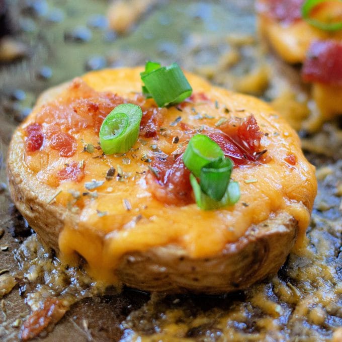 Loaded Sliced Baked Potatoes - Kitchen Fun With My 3 Sons