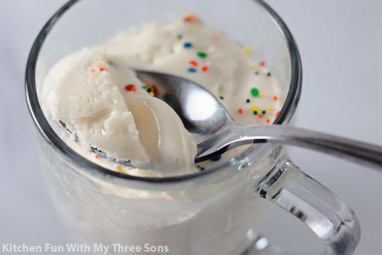 3-2-1 Microwave Mug Cake | Kitchen Fun With My 3 Sons