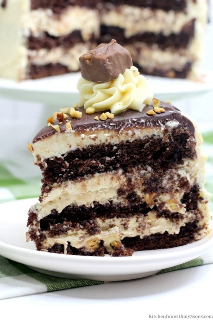 Snickers Cake Recipe - Kitchen Fun With My 3 Sons