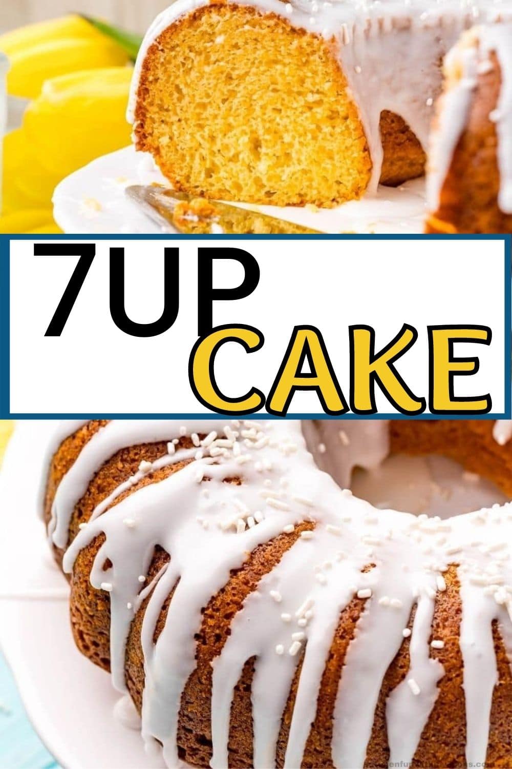 7UP Pound Cake (5-ingredients) - Kitchen Fun With My 3 Sons