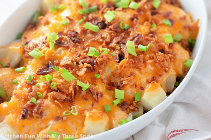 Cheesy Crack Potatoes | Kitchen Fun With My 3 Sons