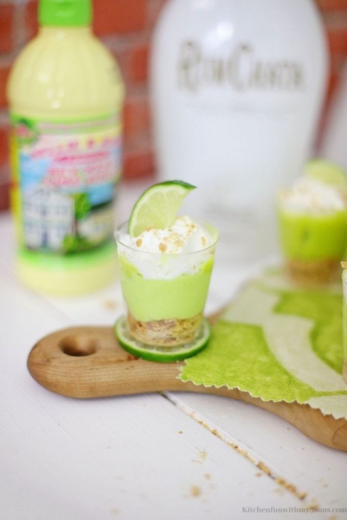 Key Lime Pie Pudding Shots - Kitchen Fun With My 3 Sons