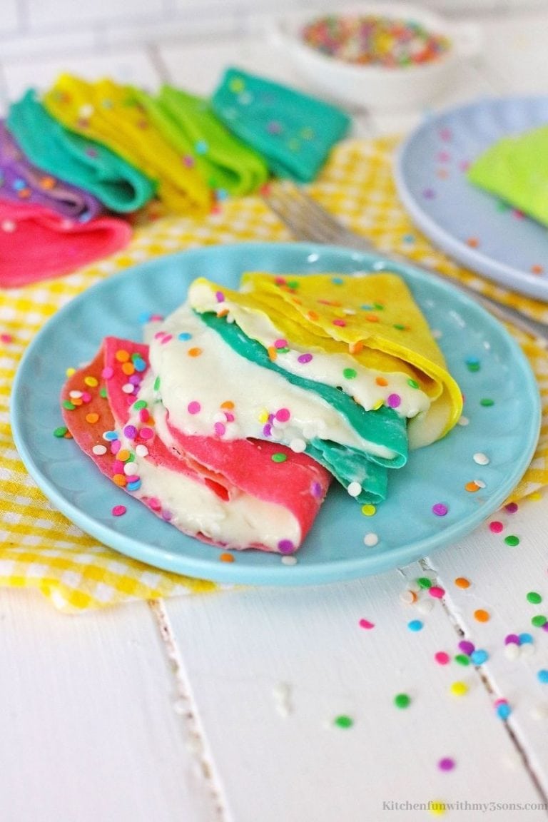 Happy Birthday Crepes - Kitchen Fun With My 3 Sons