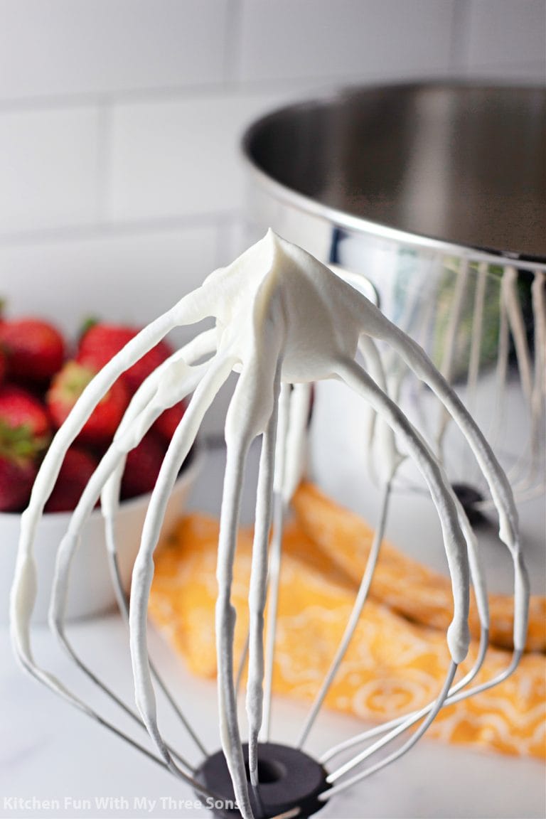 Homemade Whipped Cream Recipe | Kitchen Fun With My 3 Sons