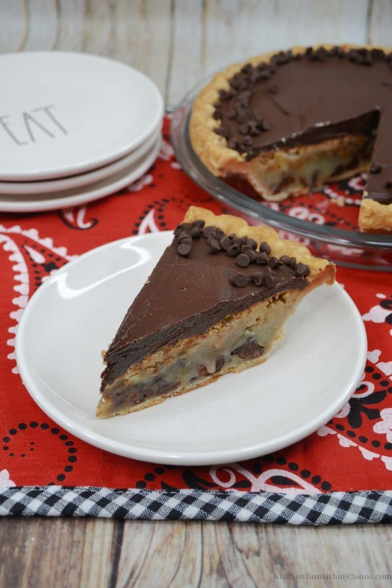 Kentucky Derby Chocolate Pie - Kitchen Fun With My 3 Sons