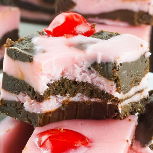 Chocolate Cherry Fudge | Kitchen Fun With My 3 Sons