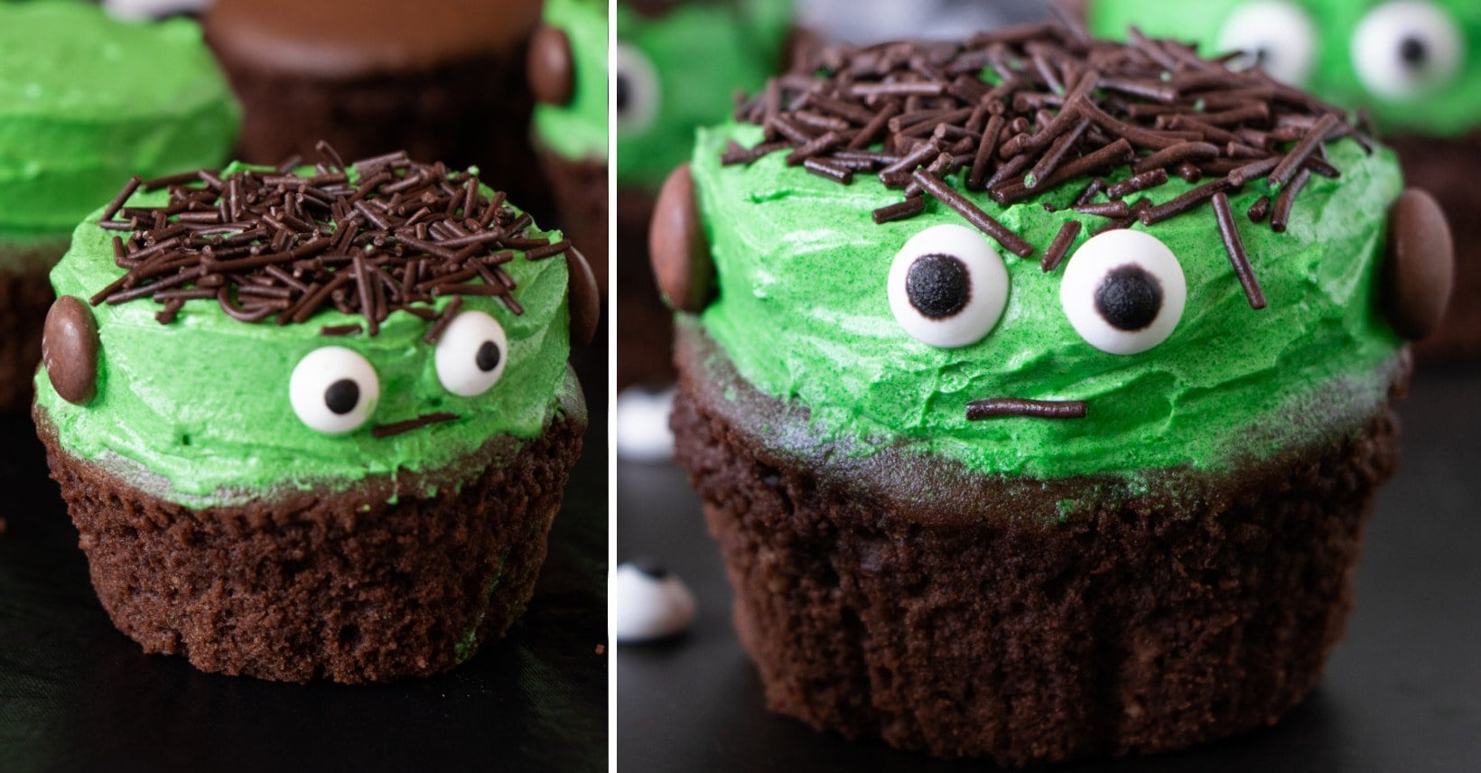 Frankenstein Cupcakes | Kitchen Fun With My 3 Sons