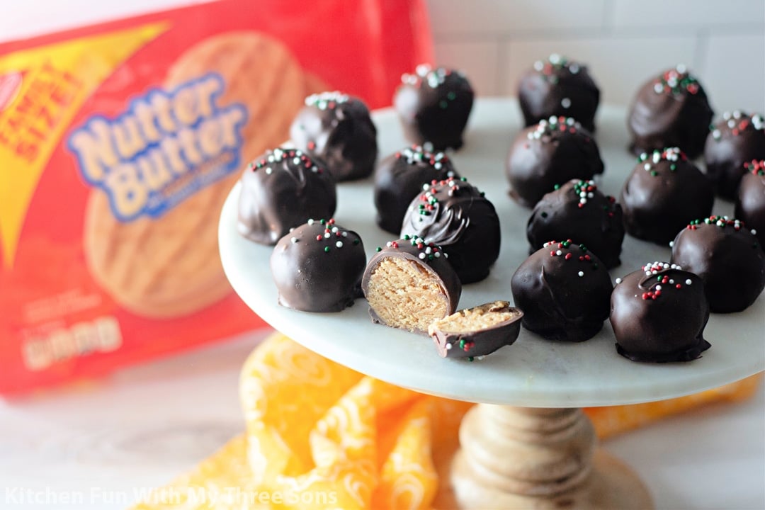 Nutter Butter Truffles - Kitchen Fun With My 3 Sons