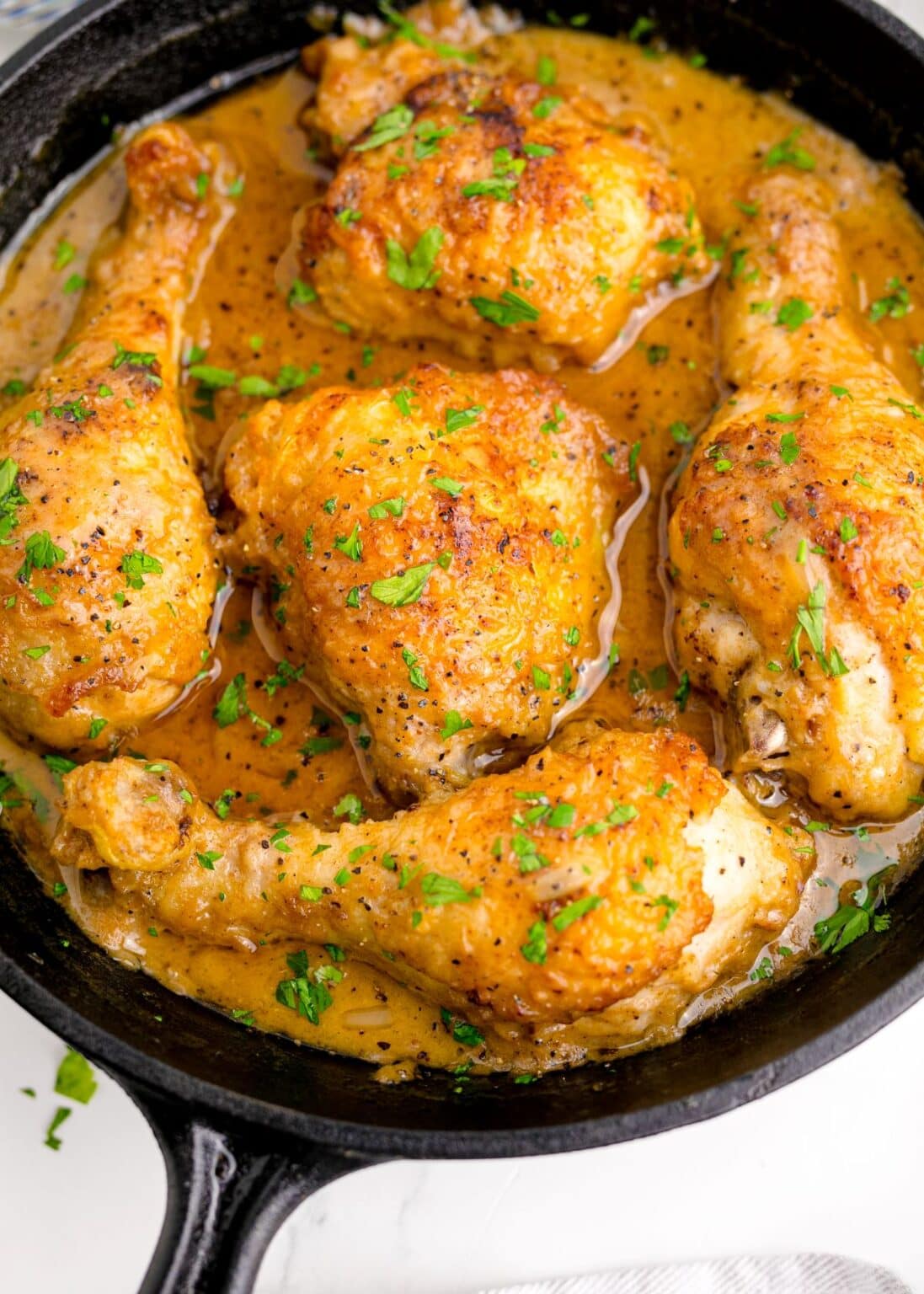 Southern Smothered Chicken | Kitchen Fun with My 3 Sons