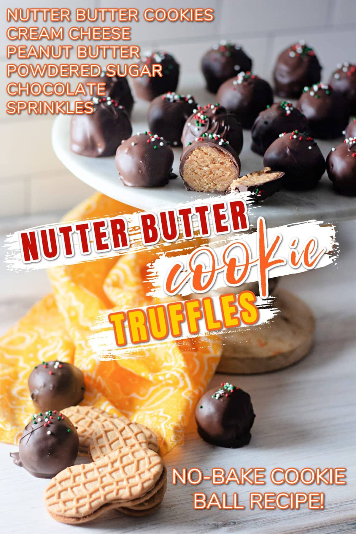 Nutter Butter Truffles - Kitchen Fun With My 3 Sons