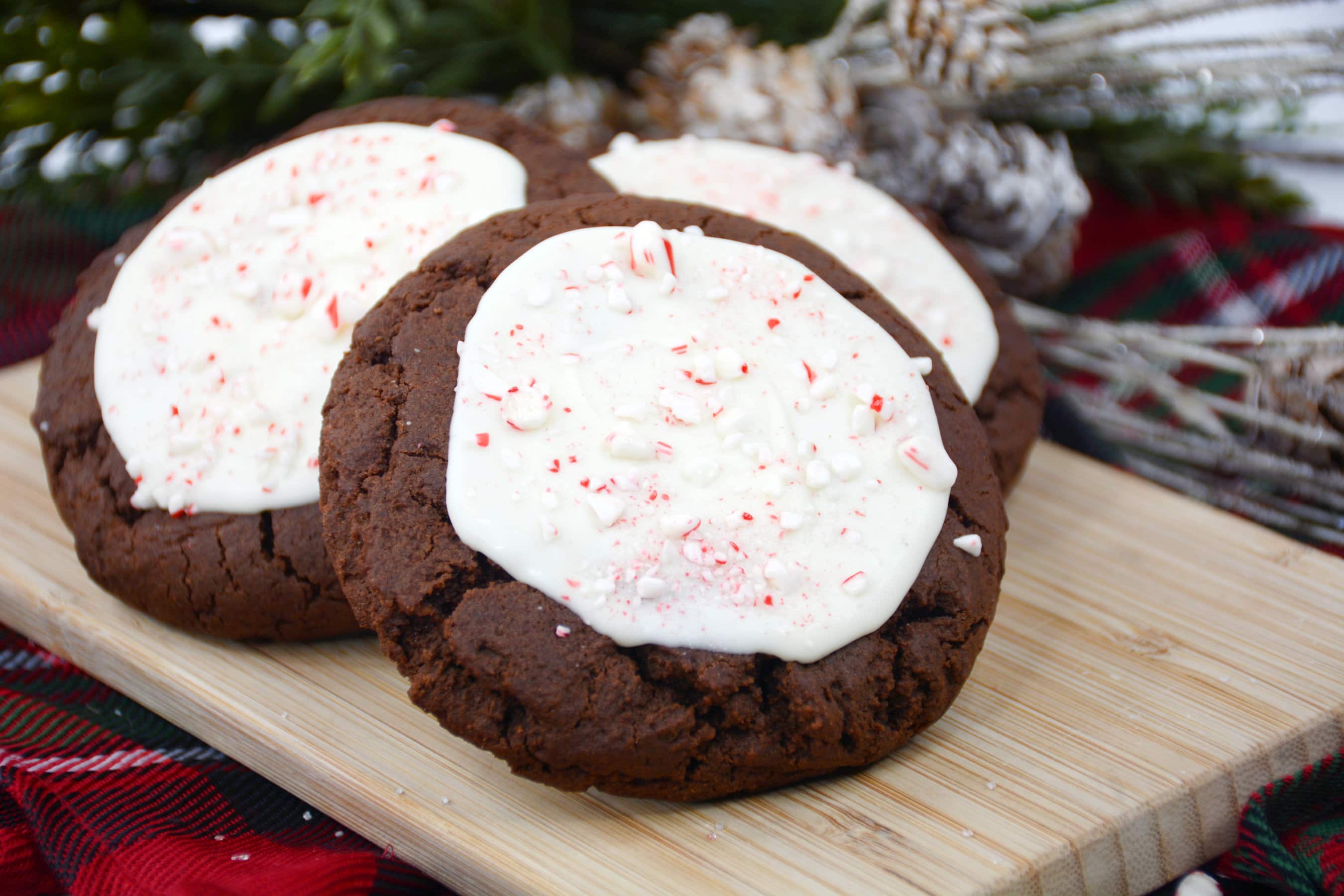 Peppermint Bark Cookies - Kitchen Fun With My 3 Sons