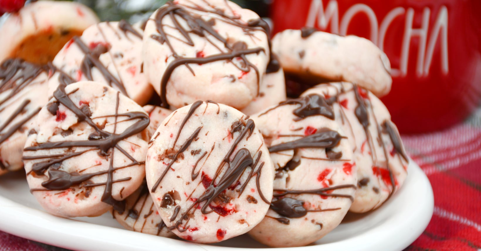 Cherry Shortbread Cookies - Kitchen Fun With My 3 Sons