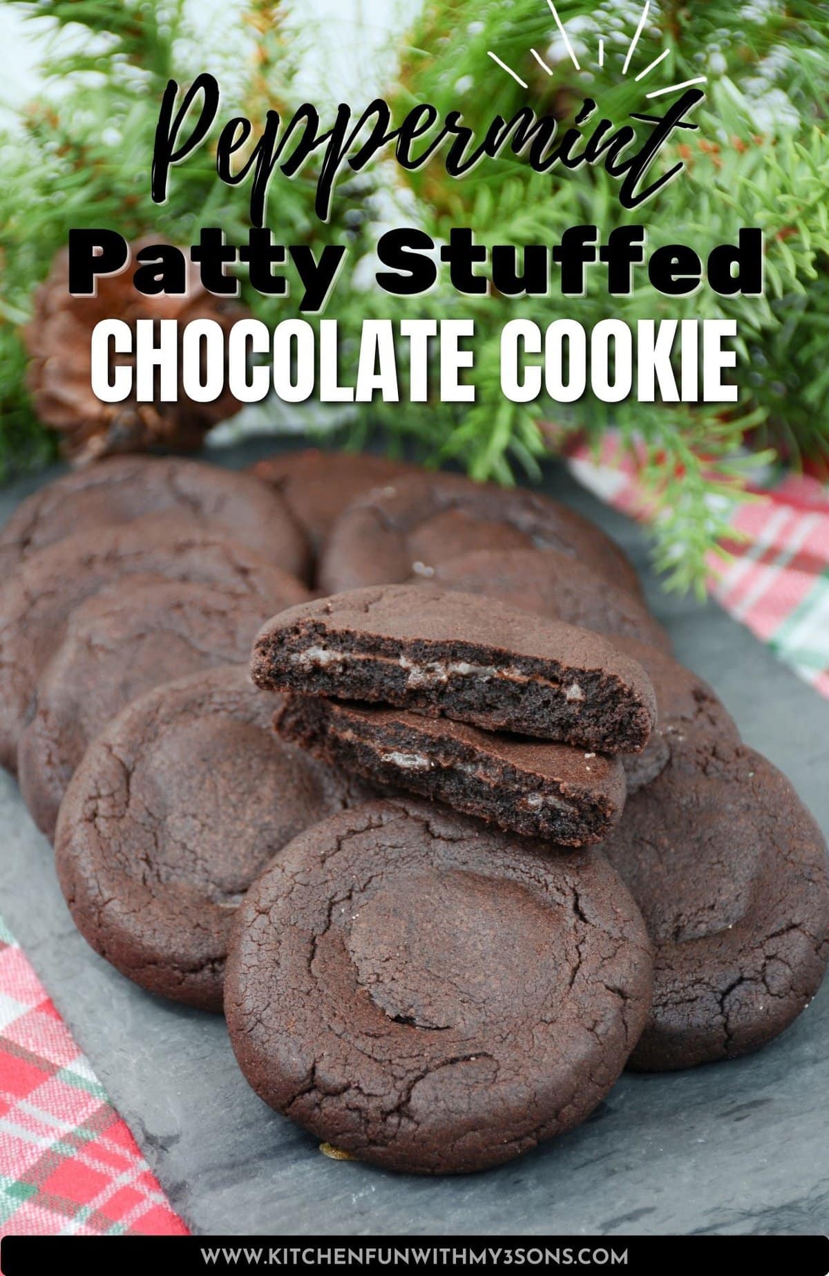 Peppermint Patty Cookies - Kitchen Fun With My 3 Sons