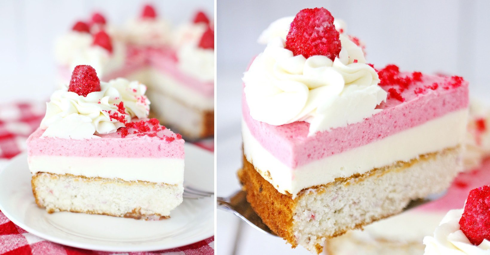 Raspberry Mousse Cheesecake - Kitchen Fun With My 3 Sons