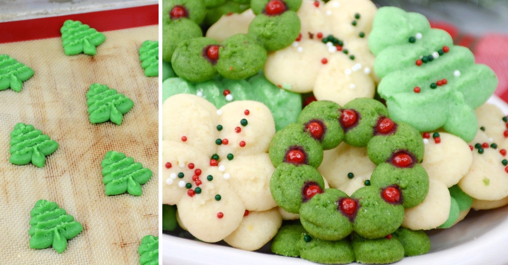 Christmas Spritz Cookies - Kitchen Fun With My 3 Sons