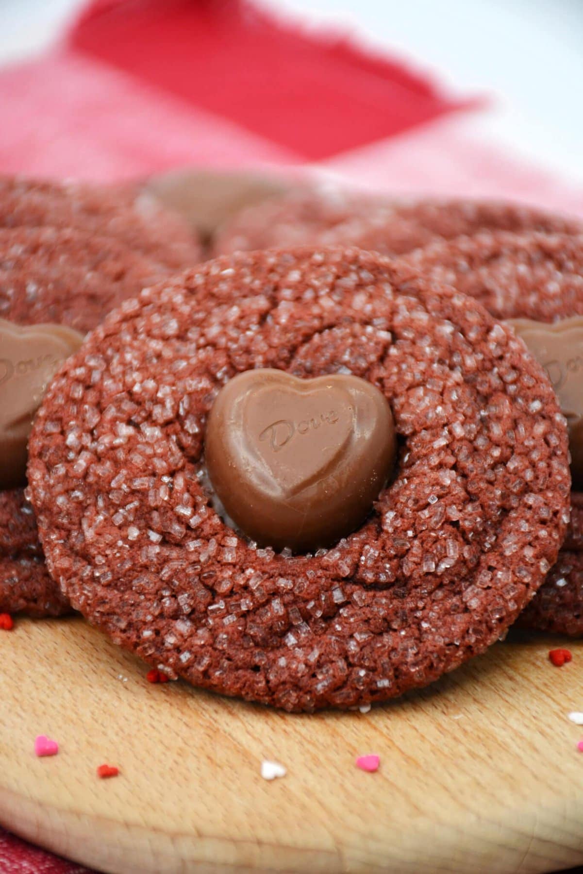 Red Velvet Sugar Cookies | Kitchen Fun With My 3 Sons