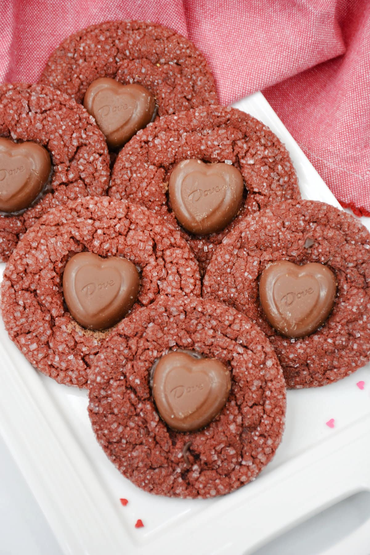 Red Velvet Sugar Cookies - Kitchen Fun With My 3 Sons