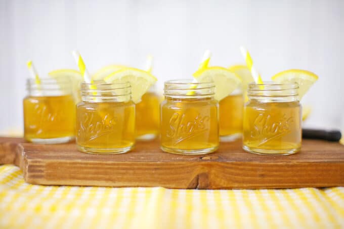 Sweet Tea Jello Shots - Kitchen Fun With My 3 Sons