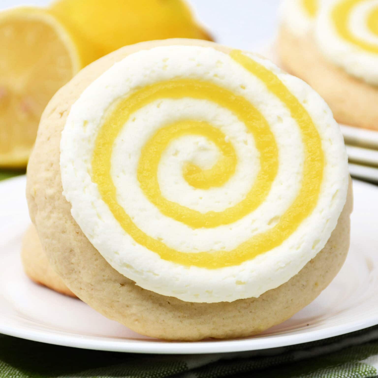 Frosted Lemon Cookies - Kitchen Fun With My 3 Sons