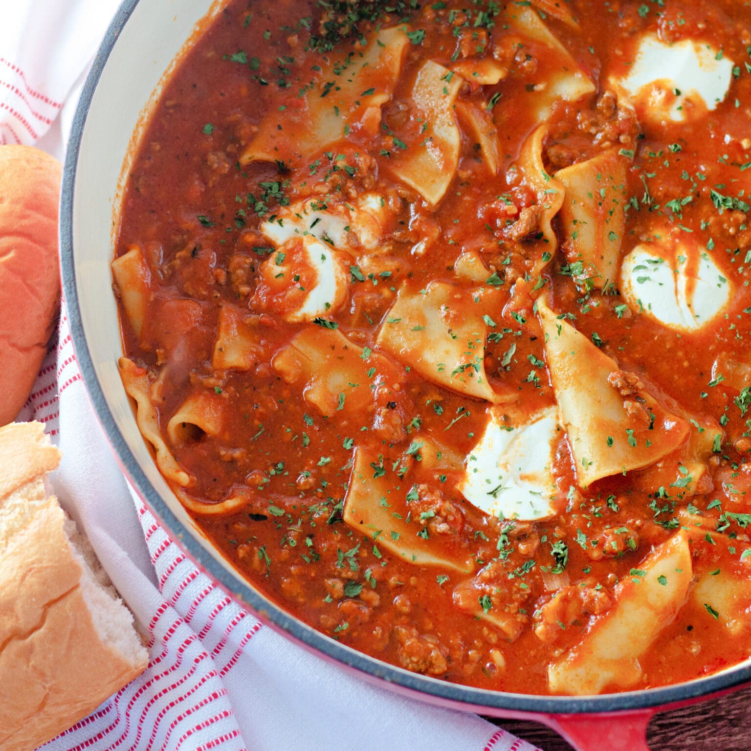 Lasagna Soup - Kitchen Fun With My 3 Sons