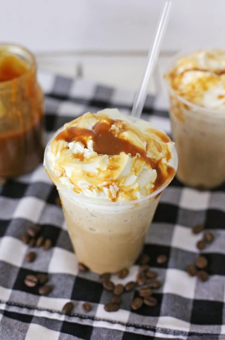 Frozen Caramel Coffee | Kitchen Fun With My 3 Sons