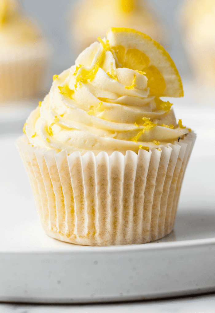 Lemon Cupcakes with Lemon Curd Filling l Kitchen Fun With My 3 Sons