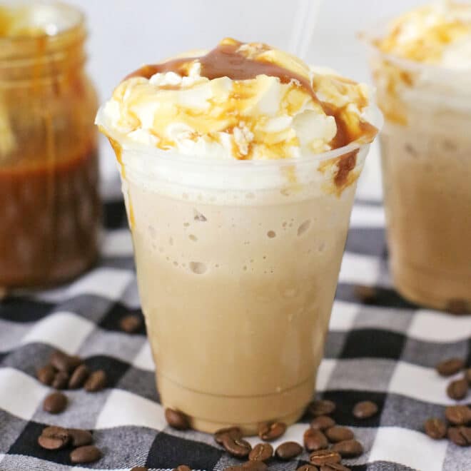 Frozen Caramel Coffee | Kitchen Fun With My 3 Sons