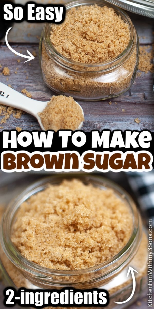 Brown Sugar Substitute | Kitchen Fun With My 3 Sons