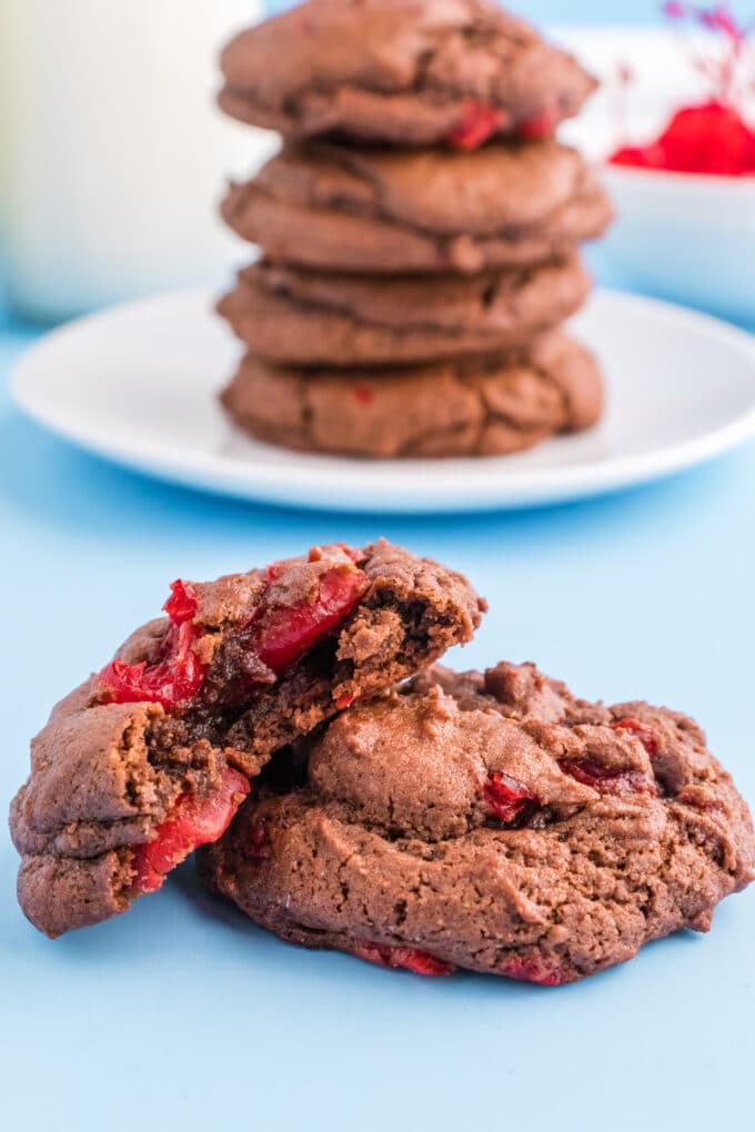 Chocolate Cherry Cookies | Kitchen Fun With My 3 Sons