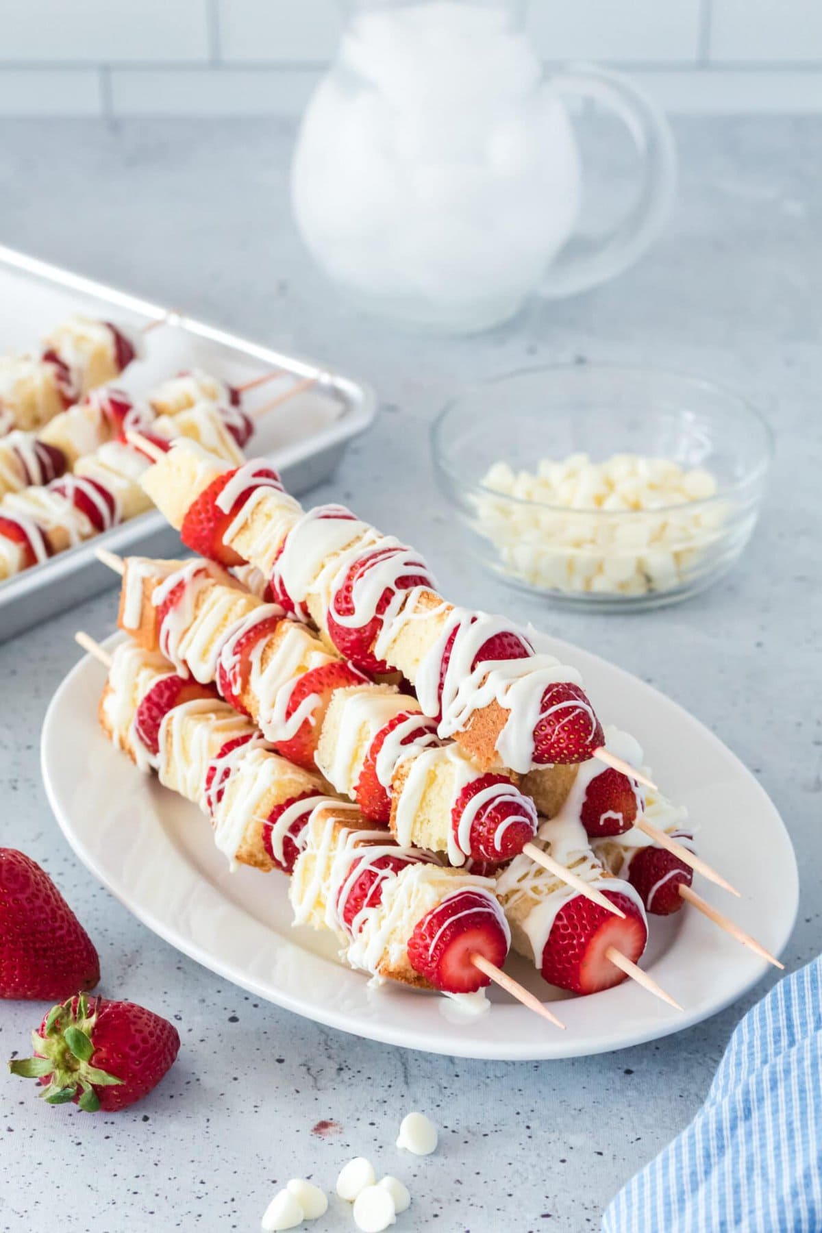 Strawberry Shortcake Kabobs - 2 Ways - Kitchen Fun With My 3 Sons
