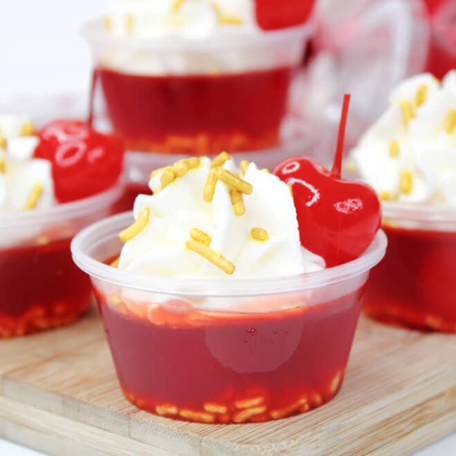 Cherry Bomb Jello Shots - Kitchen Fun With My 3 Sons