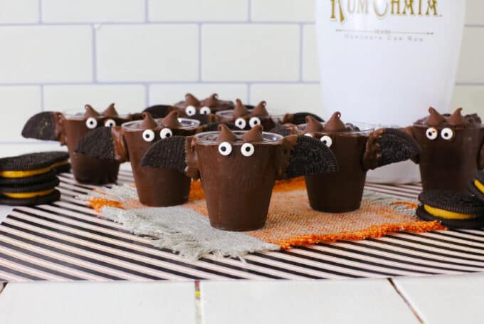 Bat Pudding Shots - Kitchen Fun With My 3 Sons