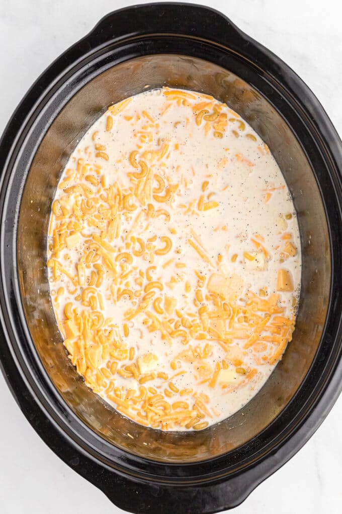 Creamy Crock Pot Mac and Cheese l Kitchen Fun With My 3 Sons