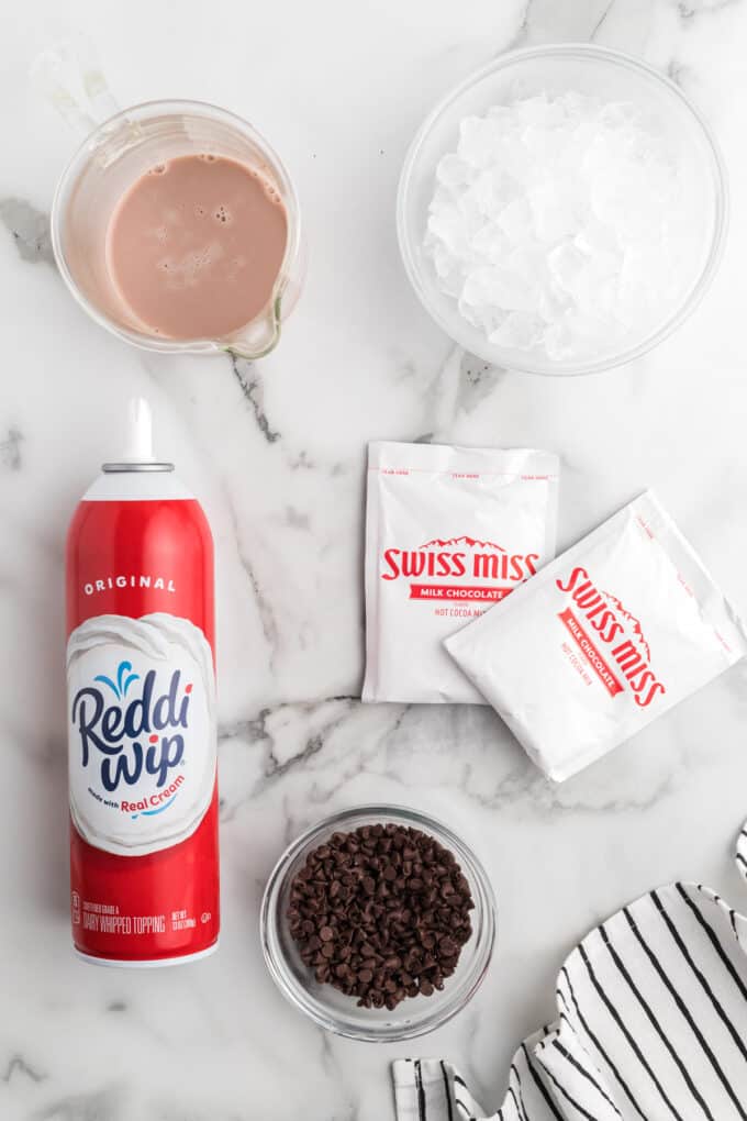 3 Ingredient Frozen Hot Chocolate l Kitchen Fun With My 3 Sons