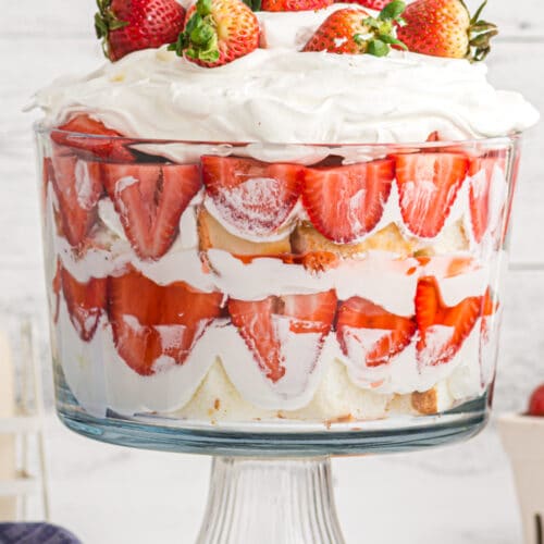 Strawberry Trifle (Quick and Easy) - Kitchen Fun With My 3 Sons