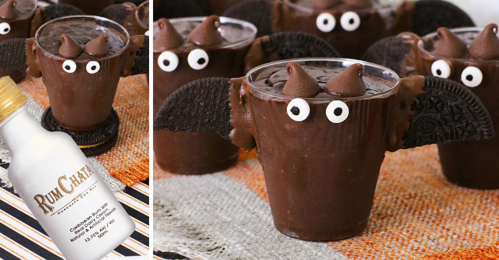 Bat Pudding Shots - Kitchen Fun With My 3 Sons