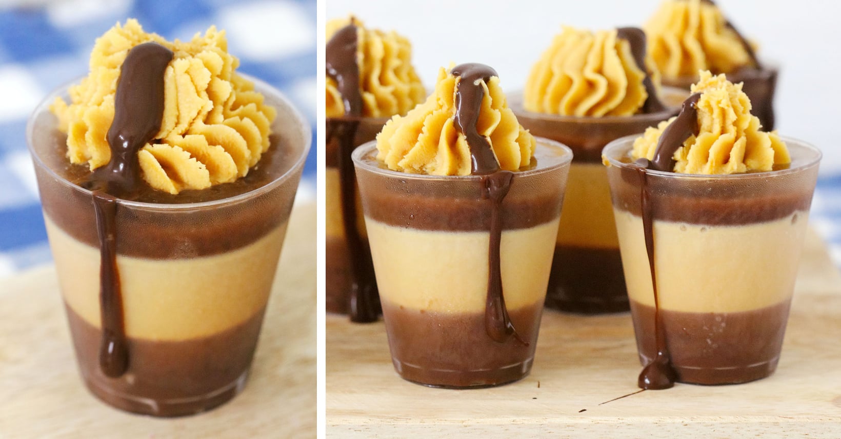 Chocolate Peanut Butter Shots | Kitchen Fun With My 3 Sons