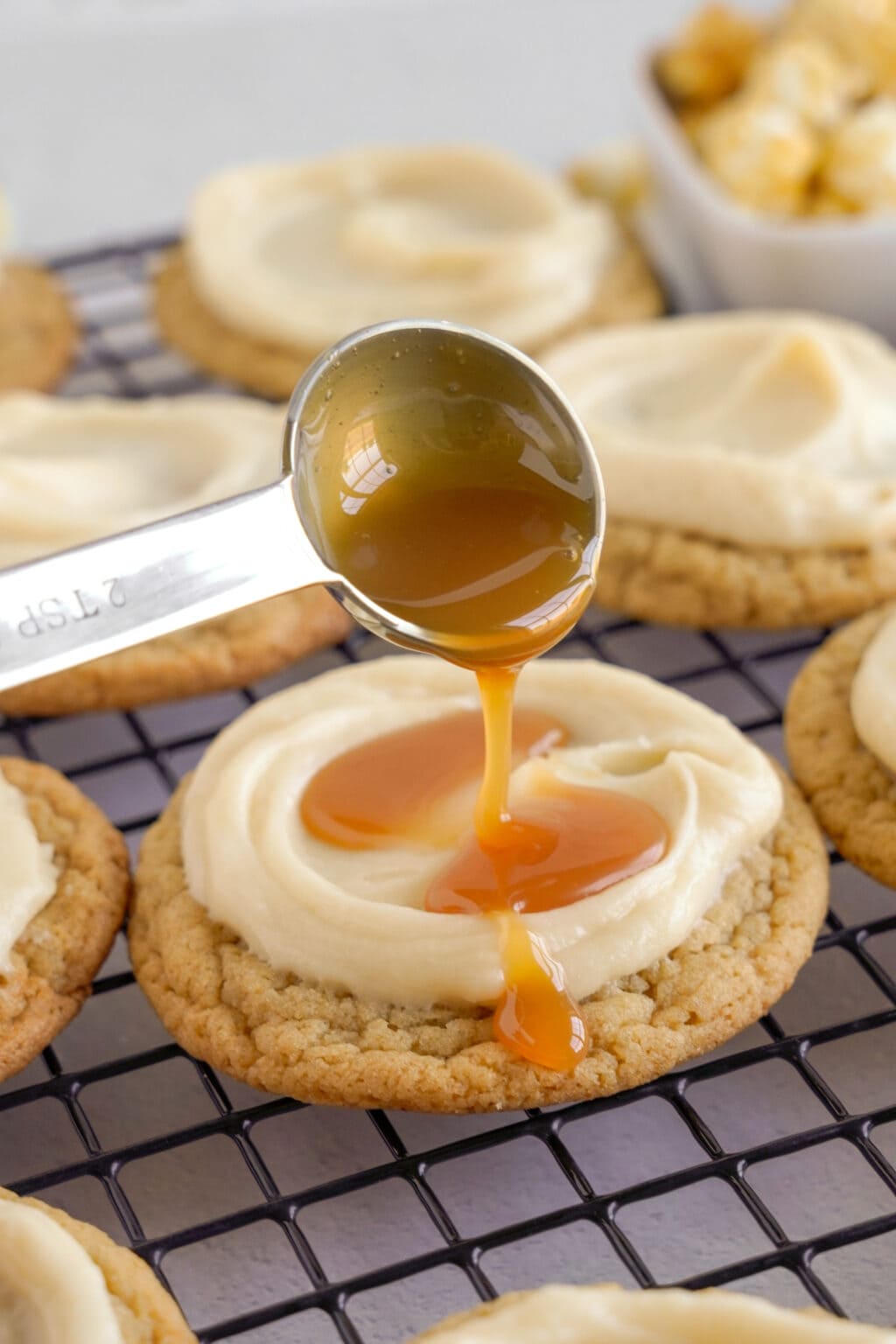 Caramel Corn Cookies | Kitchen Fun With My 3 Sons