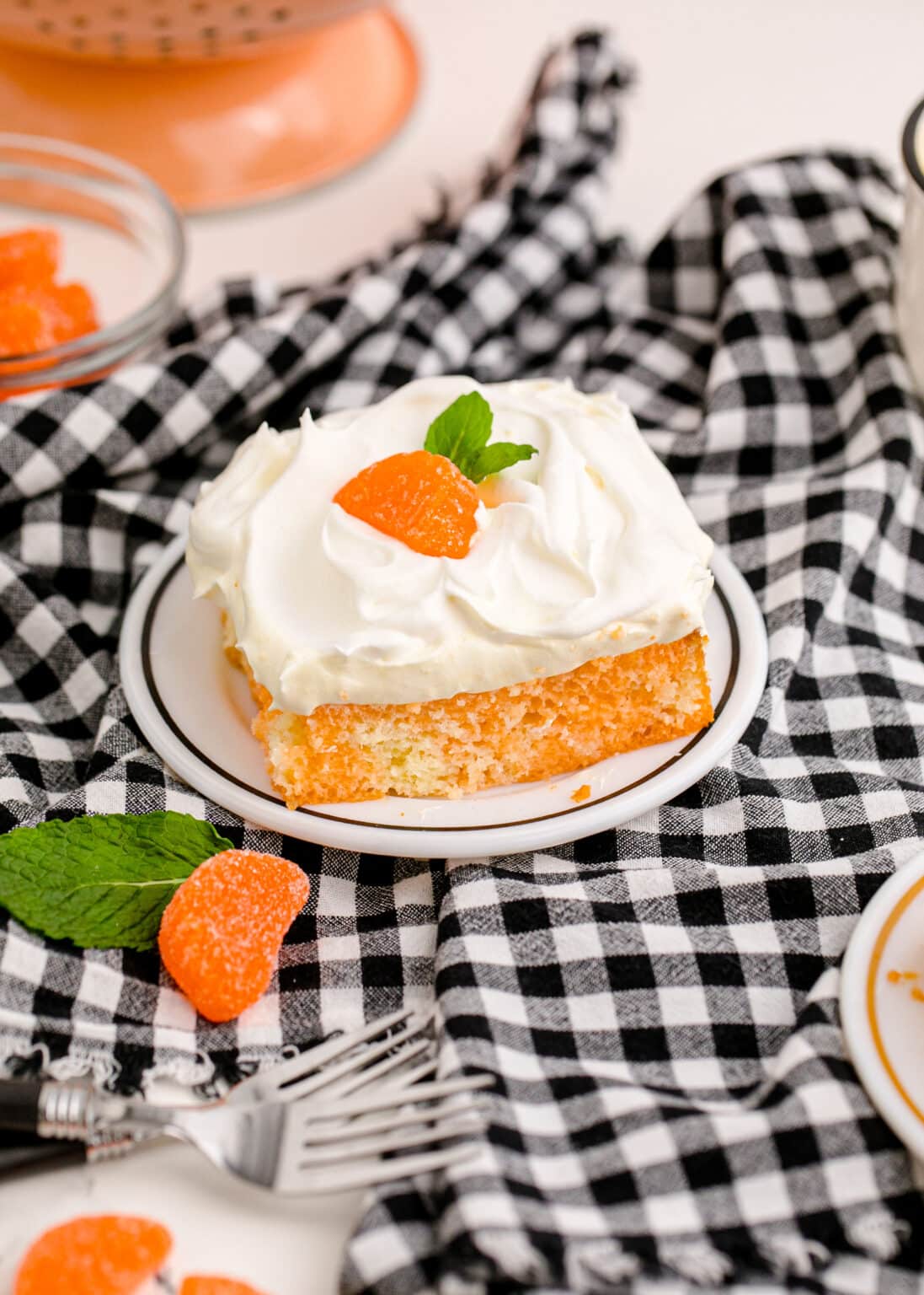Creamsicle Orange Poke Cake | Kitchen Fun With My 3 Sons