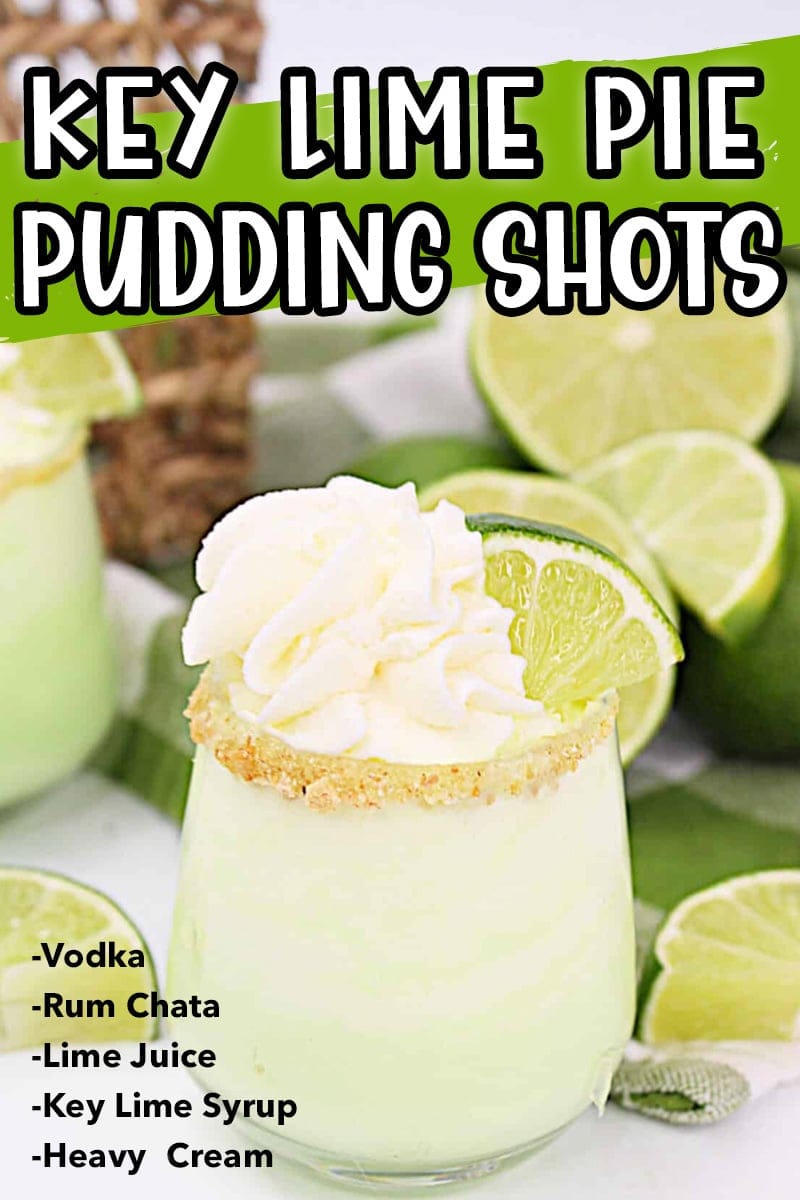 Key Lime Pudding Shots - Kitchen Fun With My 3 Sons