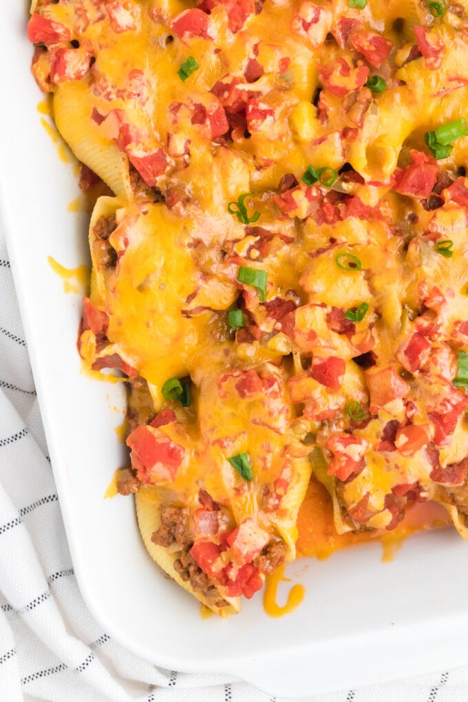 Easy Taco Stuffed Shells l Kitchen Fun With My 3 Sons