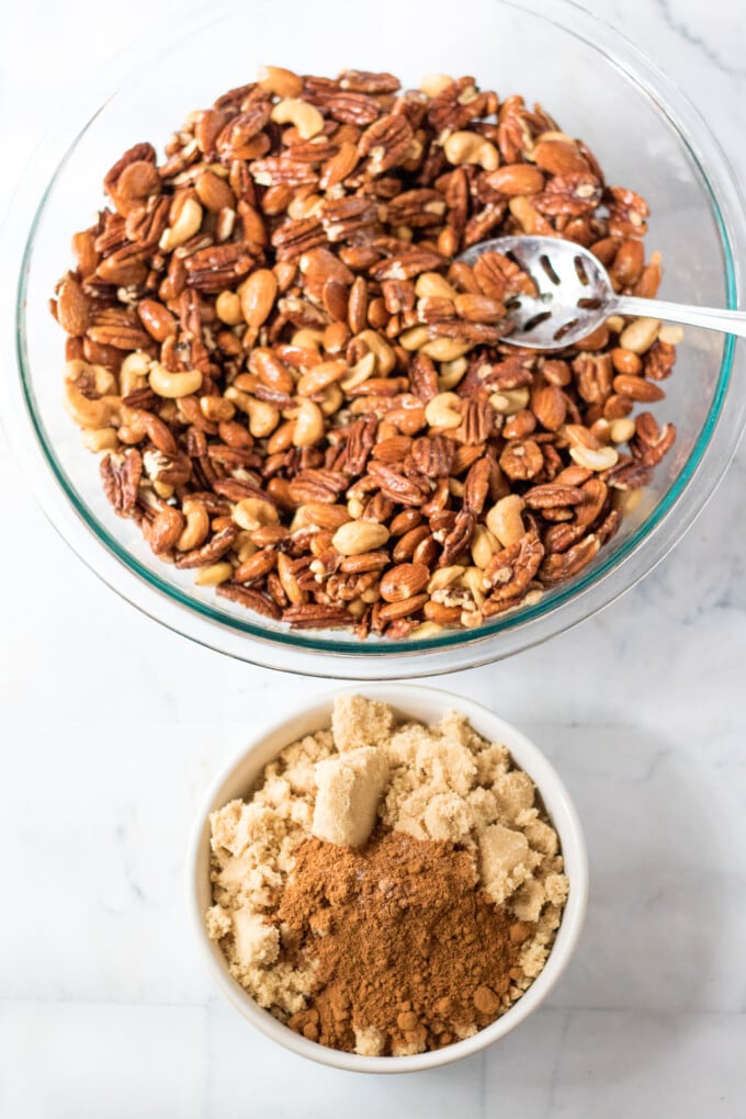 Candied Nuts (Crockpot or Oven) | Kitchen Fun With My 3 Sons