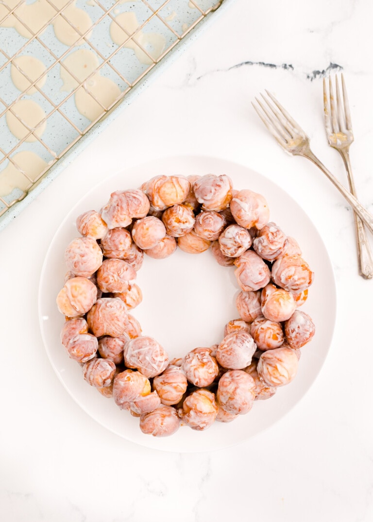 Christmas Donut Wreath - Kitchen Fun With My 3 Sons