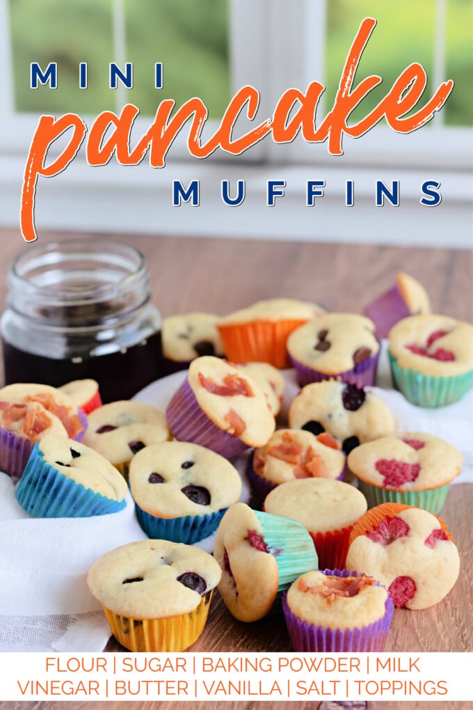 Mini Pancake Muffins | Kitchen Fun With My 3 Sons